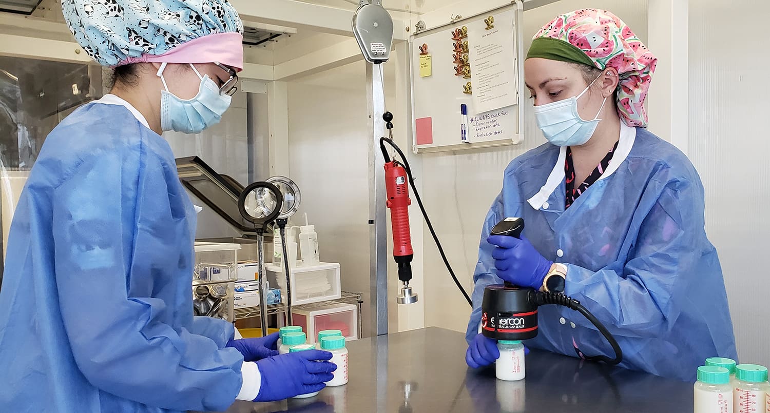 Mother’s Milk Bank Uses Induction Sealing to Prevent Leaks - Induction ...